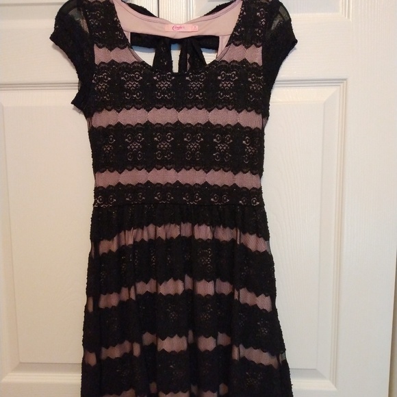 Candie's | Dresses | Candies M Mini Dress Black Lace | Poshmark